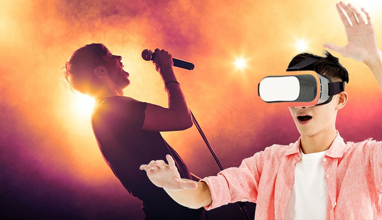 Rock and roll! Machine vision cameras for VR in live concerts