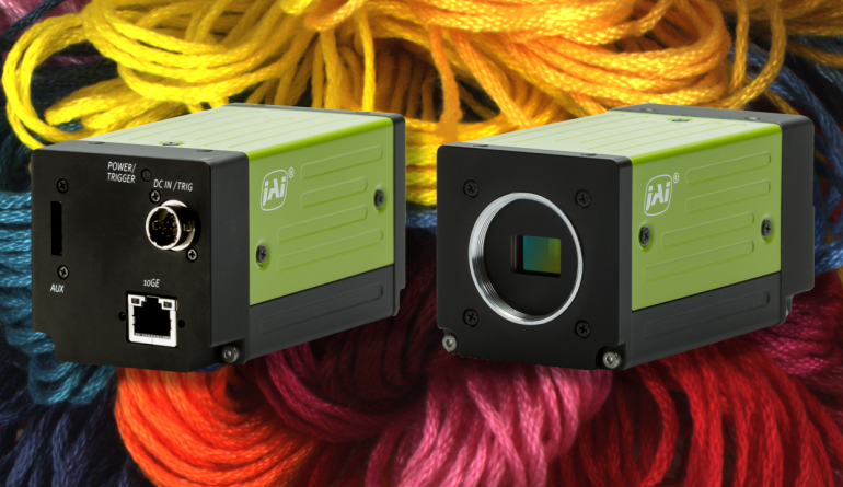 JAI’s newest RGB prism color camera has high-speed 10 GigE interface