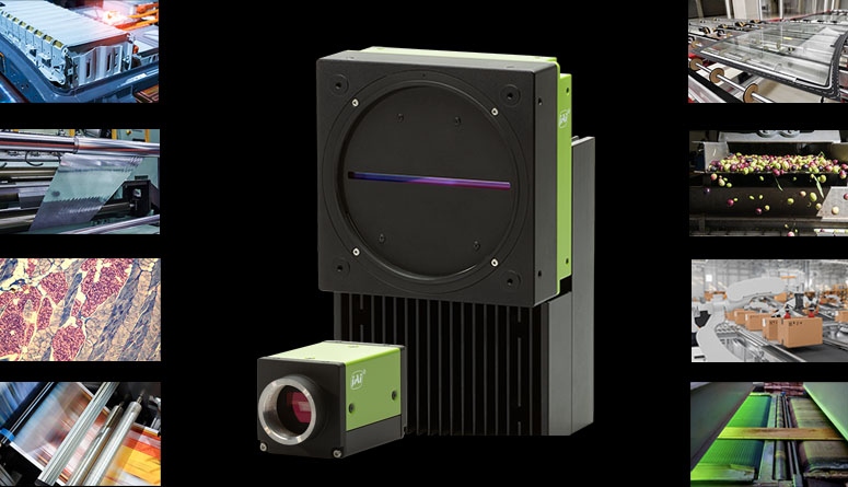 Line scan cameras for a wide range of applications